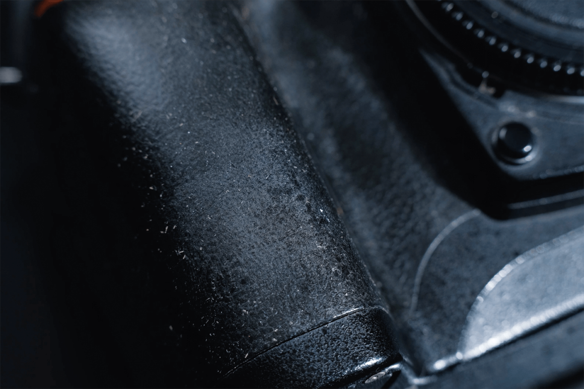 Sticky Rubber on Your Camera? This Method Really Works.